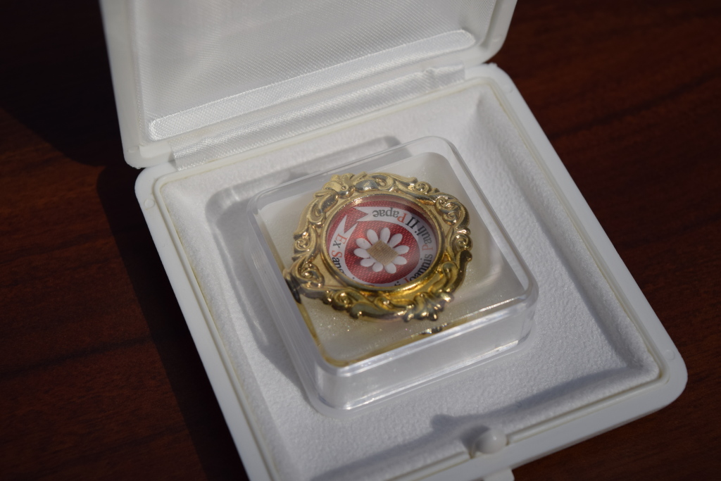 The 1st class Relic of St. John Paul II | St. James Catholic Church