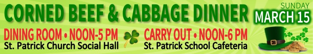 Corned Beef & Cabbage Dinner | St. Patrick Church