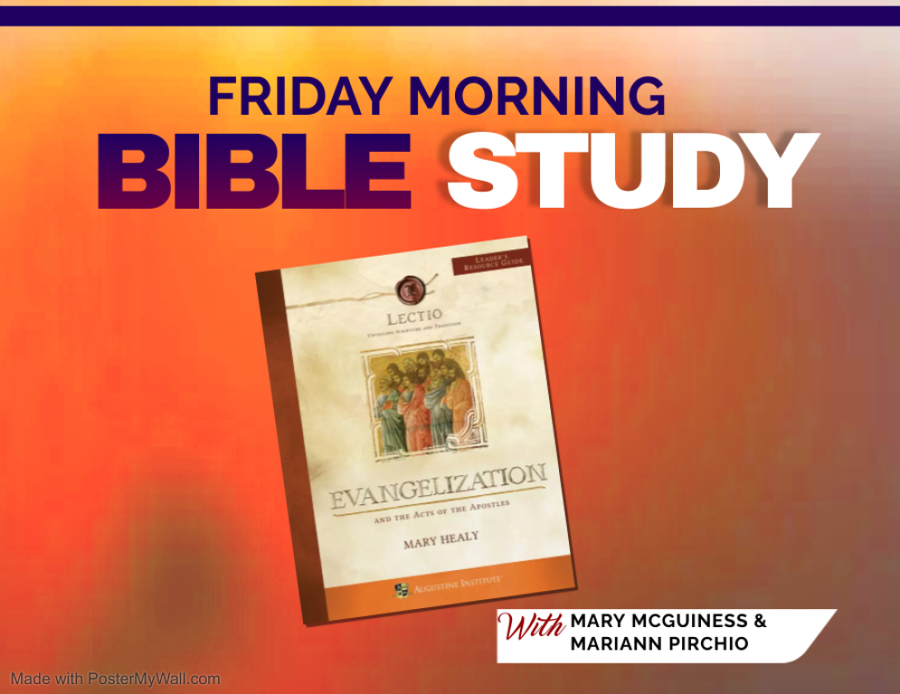 ADULT BIBLE STUDY | Church of Saint Patrick - Catholic Church Sarasota