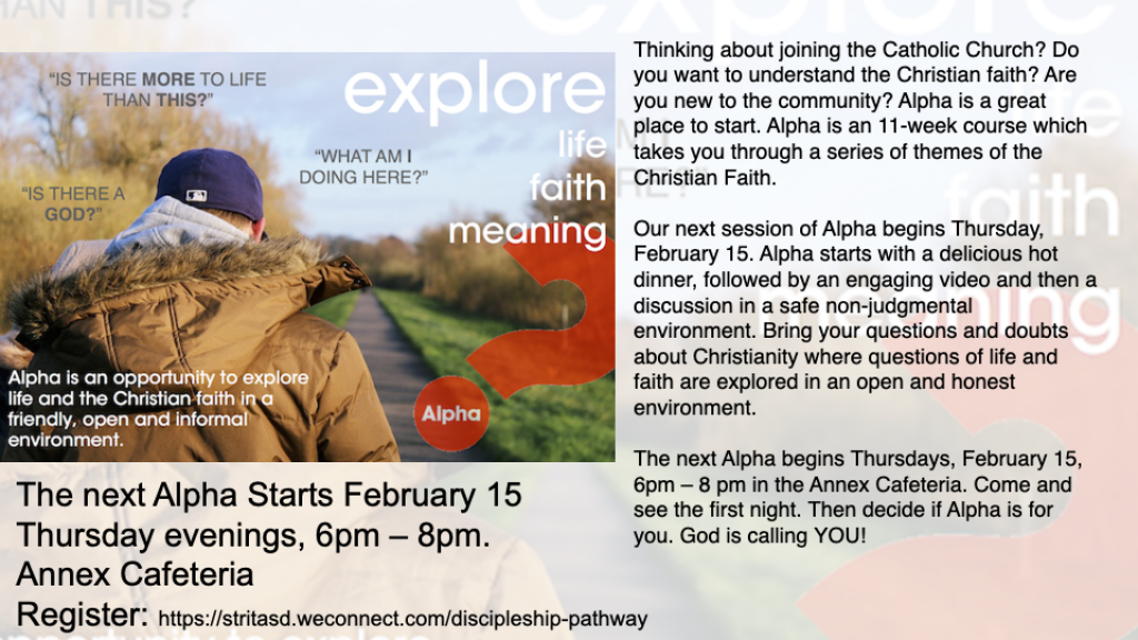 DISCIPLESHIP PATHWAY MINISTRY | St. Rita Catholic Church