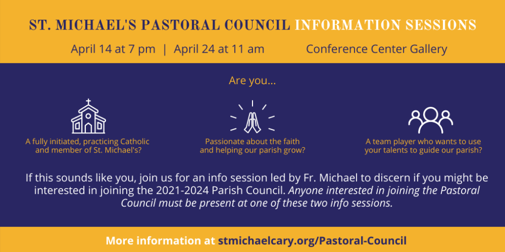 Pastoral Council | St. Michael the Archangel Roman Catholic Church