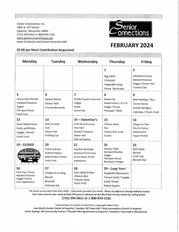 Congregate Meals | Senior Connections - Serving Seniors in Douglas ...