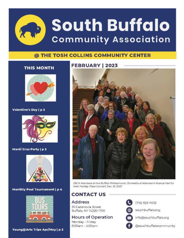 Newsletters | South Buffalo Community Association