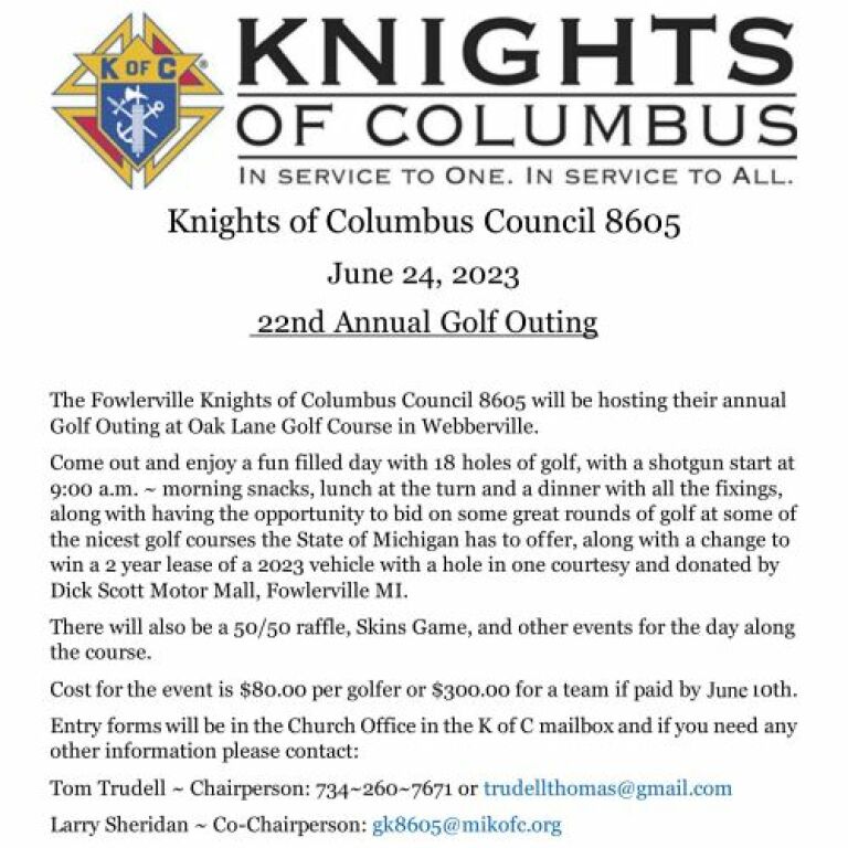 Knights of Columbus | St. Agnes Catholic Church