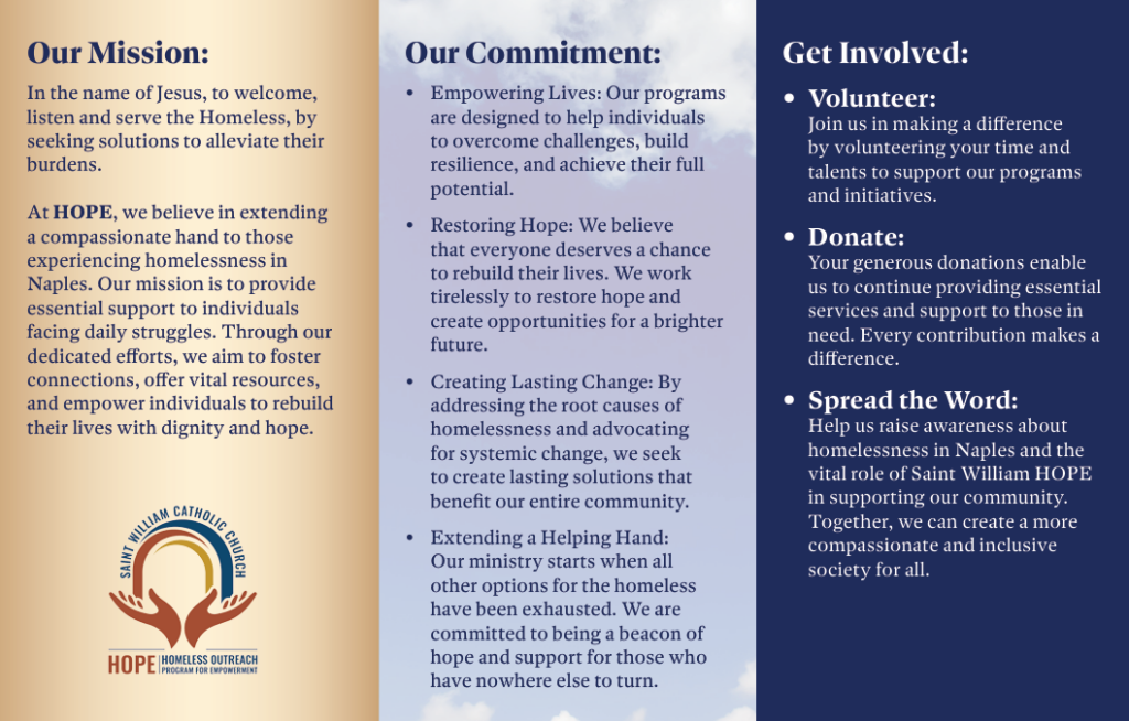 H.O.P.E. | St. William Catholic Church ~ Naples, FL