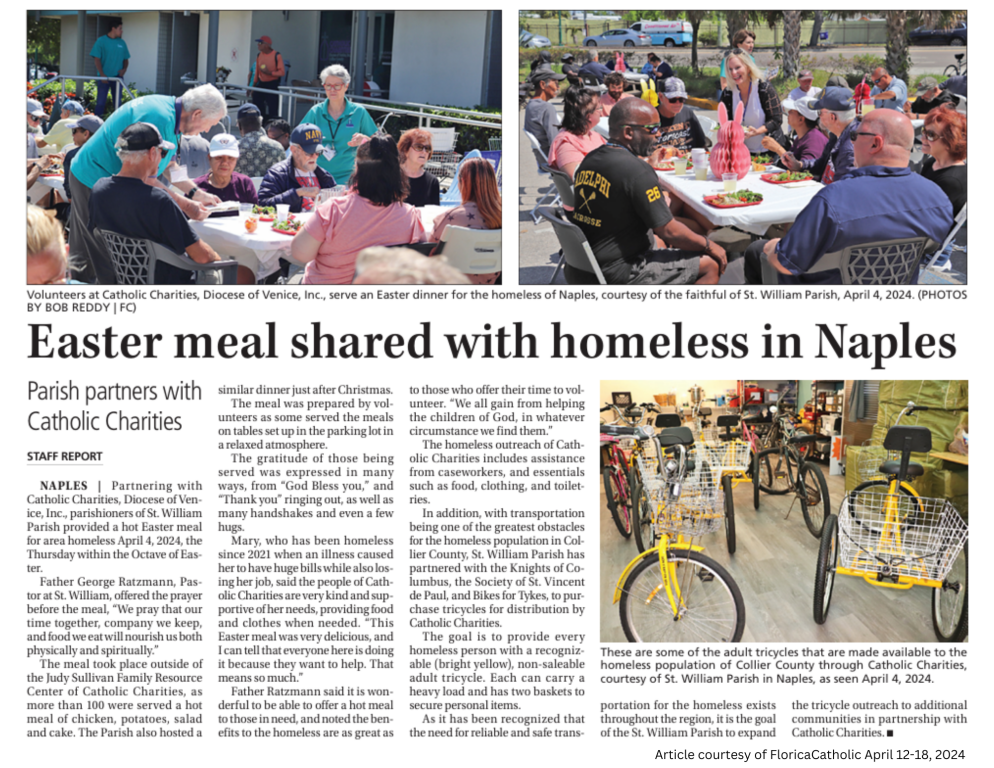 H.O.P.E. | St. William Catholic Church ~ Naples, FL